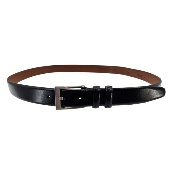 Men's Warehouse | Accessories | Mens Warehouse Black Genuine Leather ...